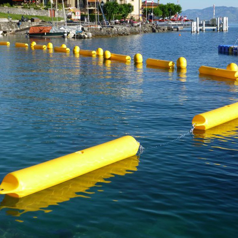 BOUÉE DE BALISAGE TUBE JAUNE D300